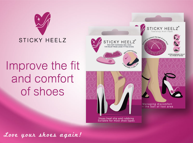 Sticky Heelz Heel Pads - Anti Slip Pads | Love your Shoes